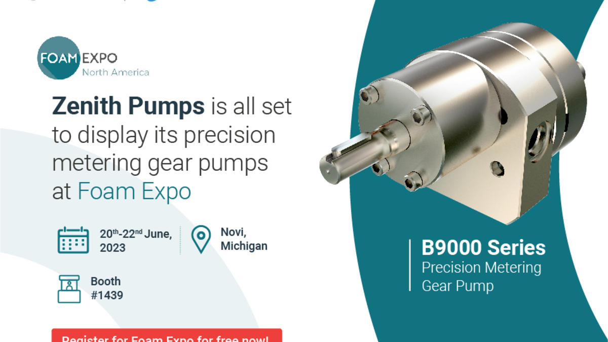 CIRCOR Showcases Zenith Pumps for Precise and Innovative Fluid Dispensing at Foam Expo North ...